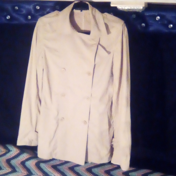 Theory | Jackets & Coats | Theory Sp Beige Coat Rain Coat | Poshmark